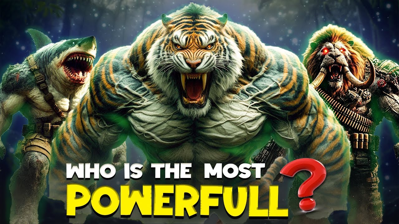 Who is the most Powerful Hybrid animals in the World #animals #hybrids ...