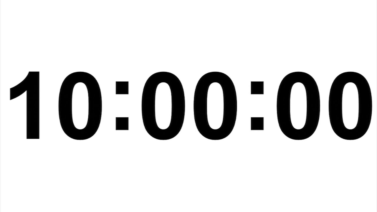 10 Hour Timer - YouTube
