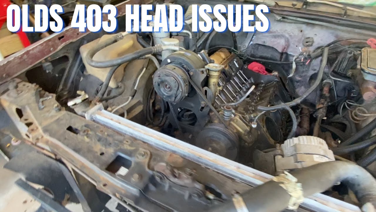 Oldsmobile 403 Removal and Heads inspection - YouTube