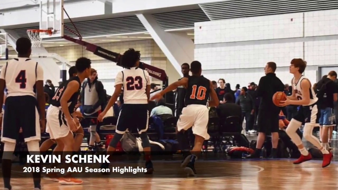 Kevin Schenk 2018 Spring AAU Highlights - YouTube