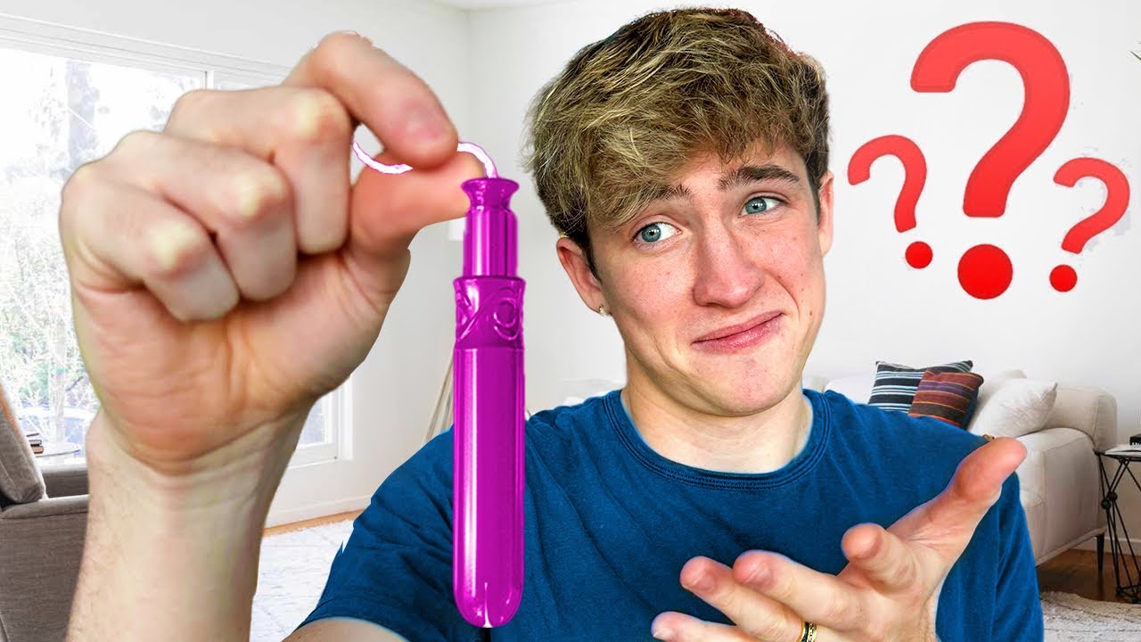 Guessing Feminine Products! - YouTube