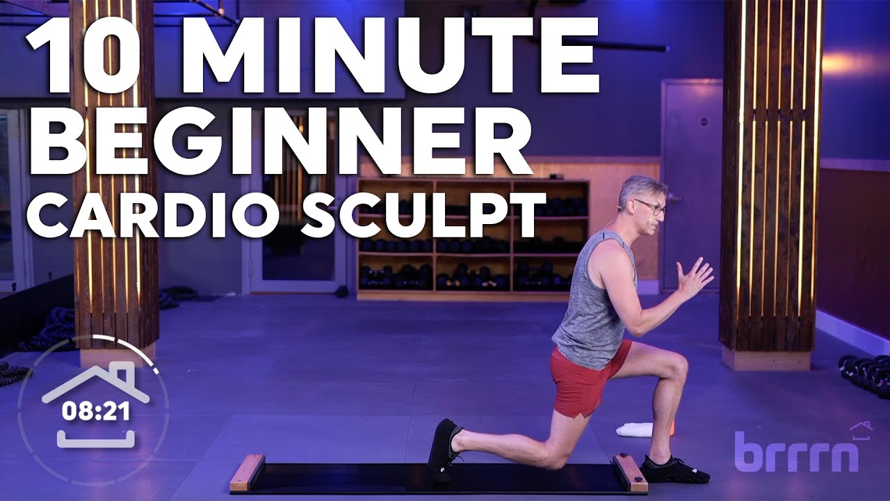 10 Minute Sculpting Slide Board Workout for Beginners - YouTube
