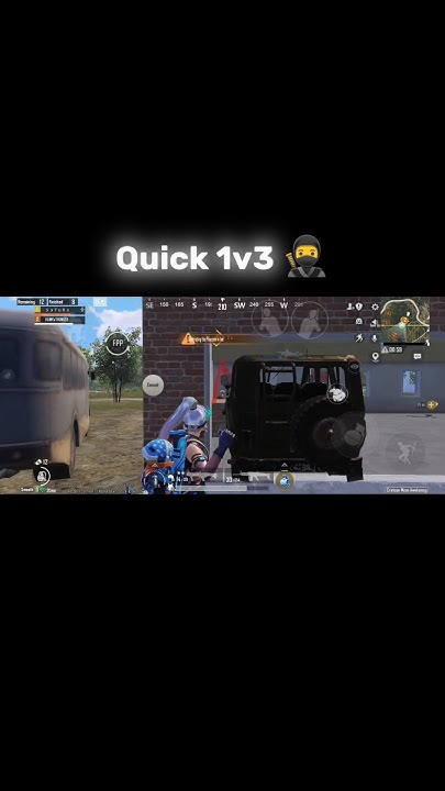 Quick 1v3🥷 #shorts #bgmi #pubgmobile @BattlegroundsMobile_IN - YouTube
