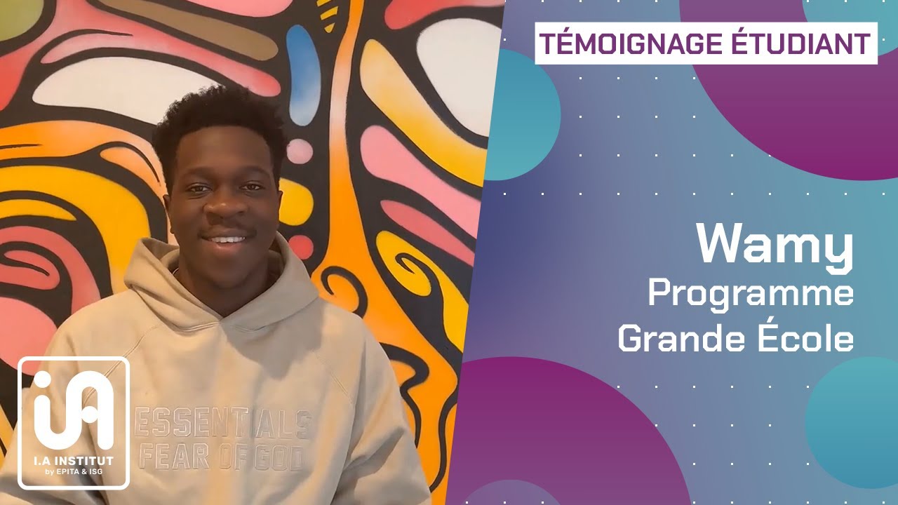 IA Institut - Wamy - Programme Grande École - YouTube