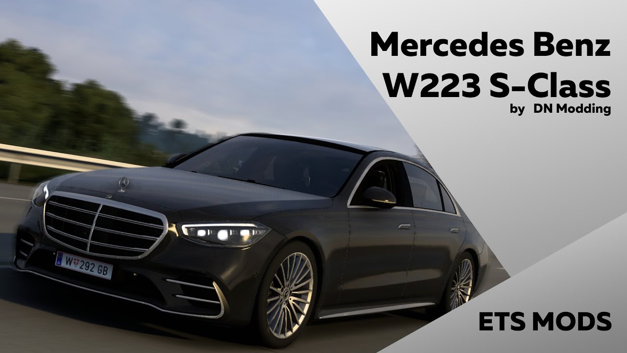 Mercedes-Benz W223 S-Class | Mod | (Euro Truck Simulator 2 v1.49) - YouTube