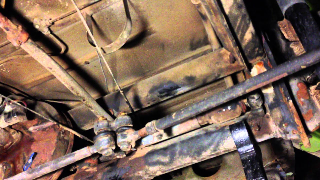 vw bus pivot arm / steering arm is loose - YouTube