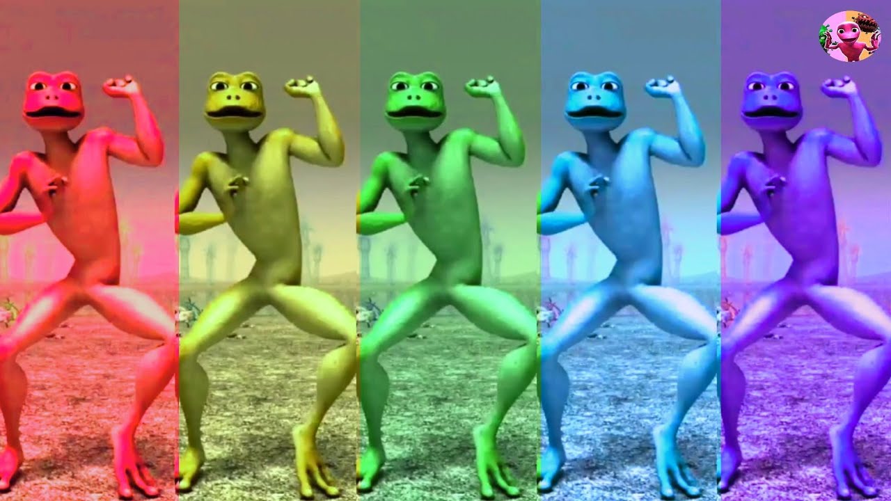 Five Cute Rainbow Aliens Dance - Patila Parody - YT Parody - YouTube