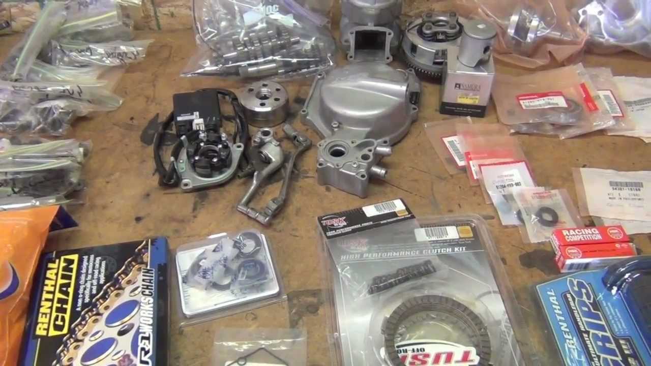 2007 CR85R rebuild part 2 - YouTube