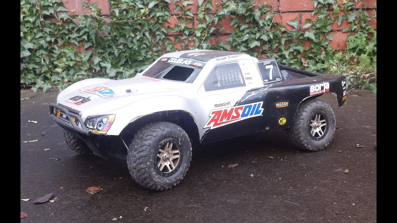 Traxxas Slayer Pro 3.3 Nitro , Running Rich - YouTube