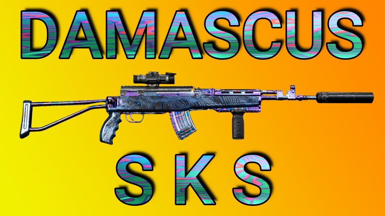 DAMASCUS SKS!!! Experimental Class Setup For Warzone & Multiplayer ...