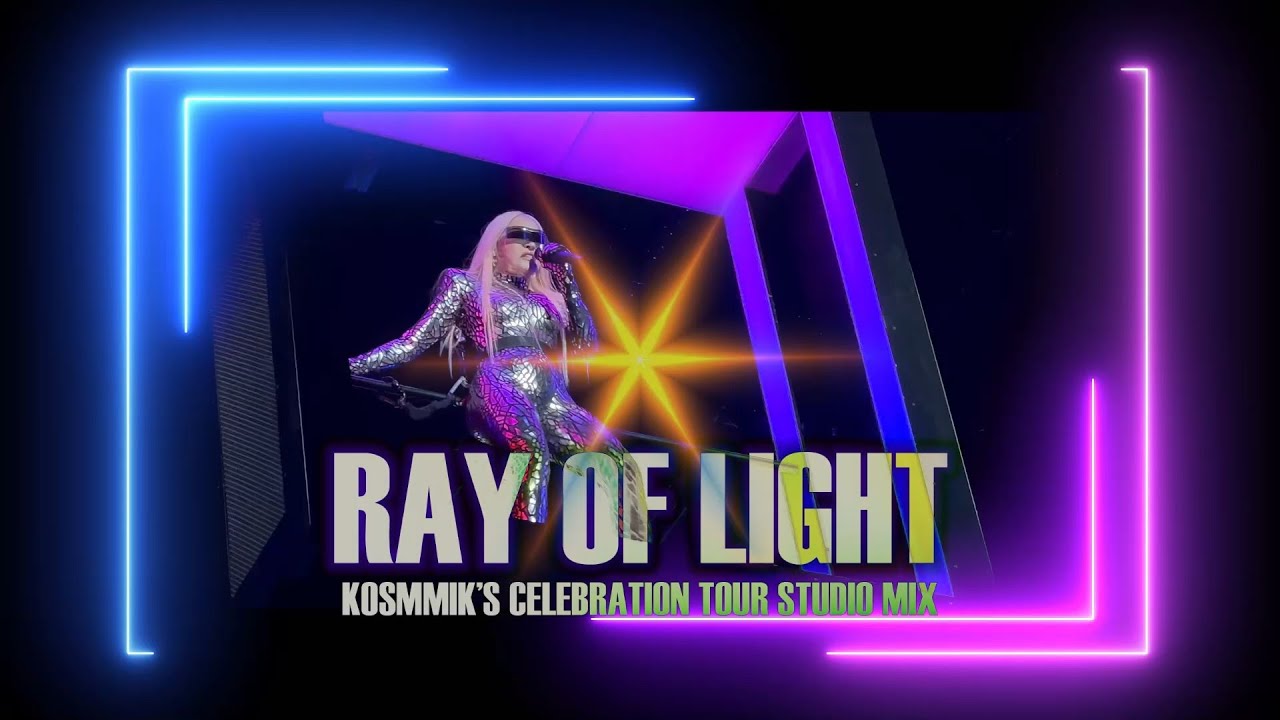 Madonna - Ray of Light [Kosmmik CELEBRATION TOUR Studio Mix] - YouTube
