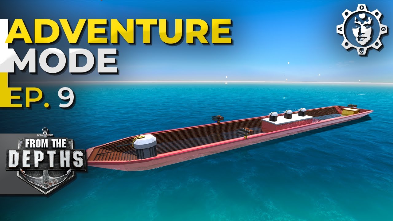 From The Depths Adventure Mode S2E9 - Surfacing The Ship! - YouTube