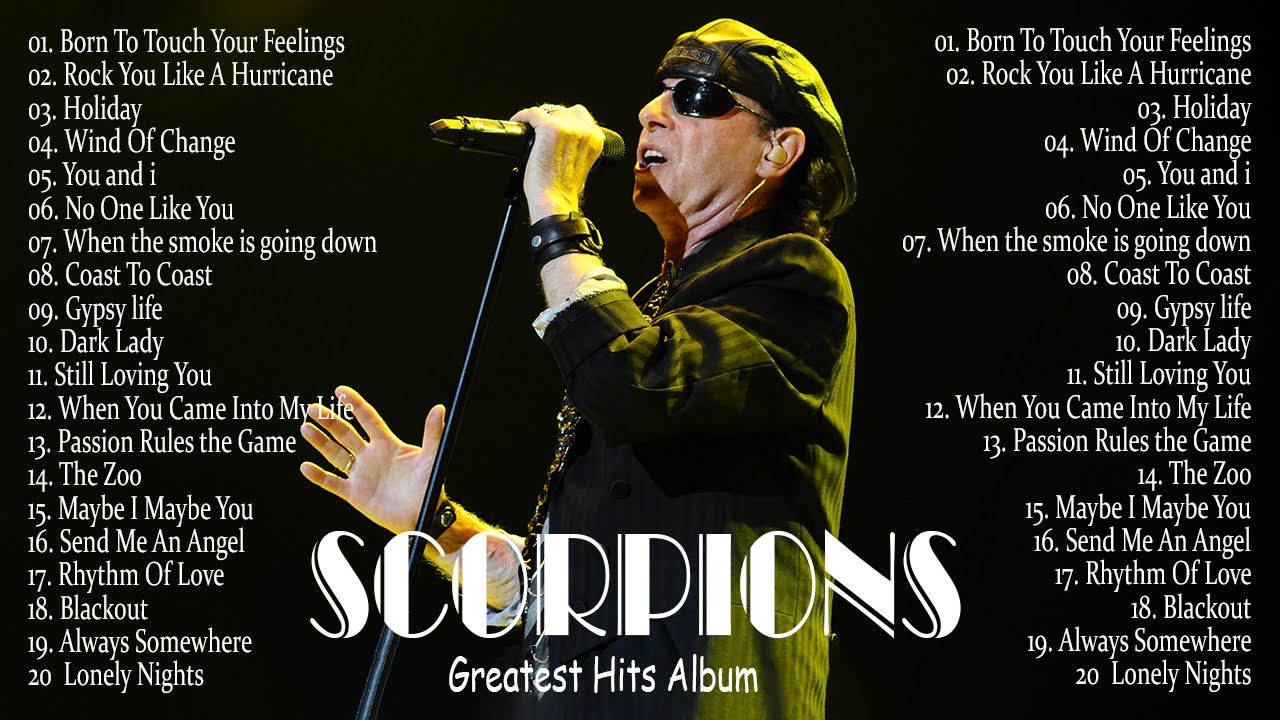 Scorpions Gold Greatest Hits Album 👌 Best of Scorpions👌 Scorpions ...