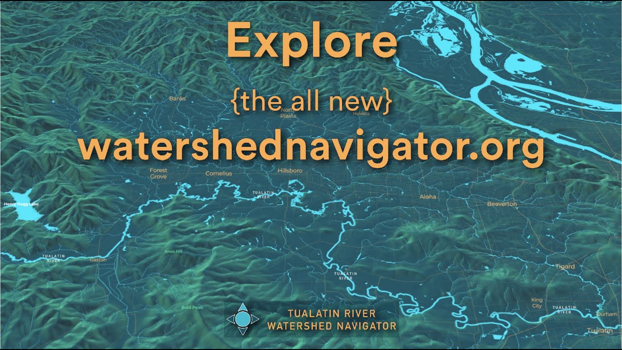 Tualatin River Watershed Navigator Demonstration - YouTube