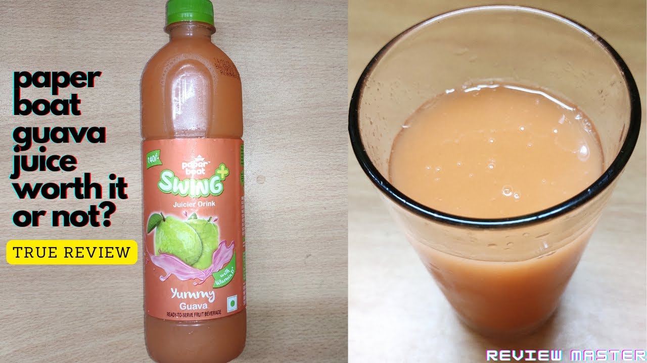 Paper Boat Swing Guava juice || Review Master - YouTube