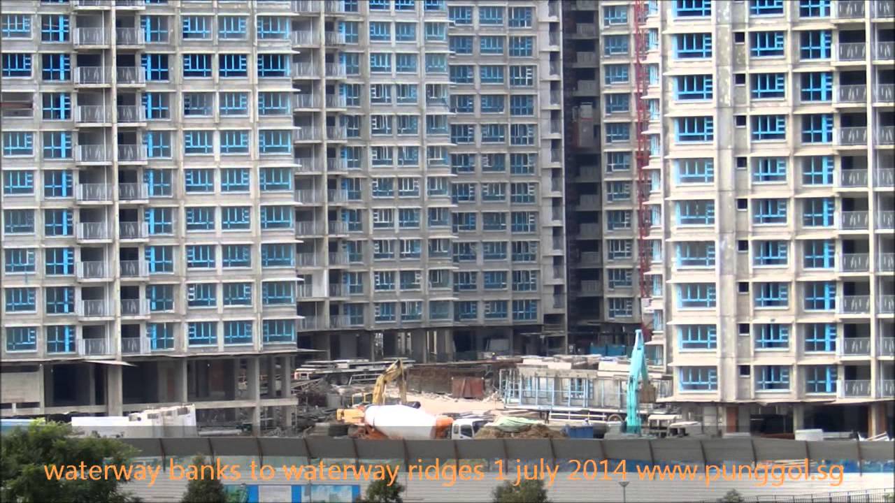 waterway banks to waterway ridges 1 july 2014 www punggol sg - YouTube