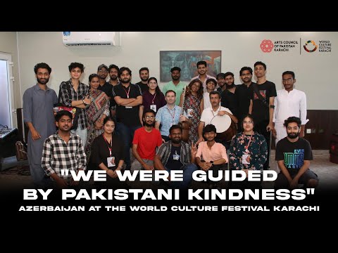 Sahib Pashazade & Kamran Karimov from Azerbaijan discuss kindness during WCF - Karachi