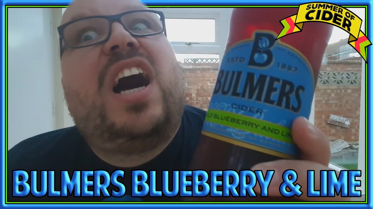 Bulmers Blueberry & Lime Cider Review - YouTube