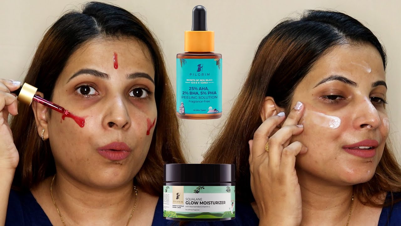 Pilgrim Peeling Solution Review - YouTube