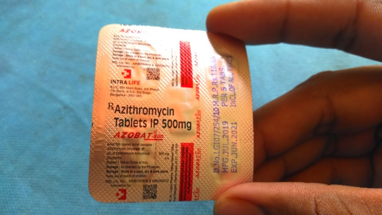 Tablet AZOBAT 500 Review Bengali. Azithromycin 500 mg. - YouTube