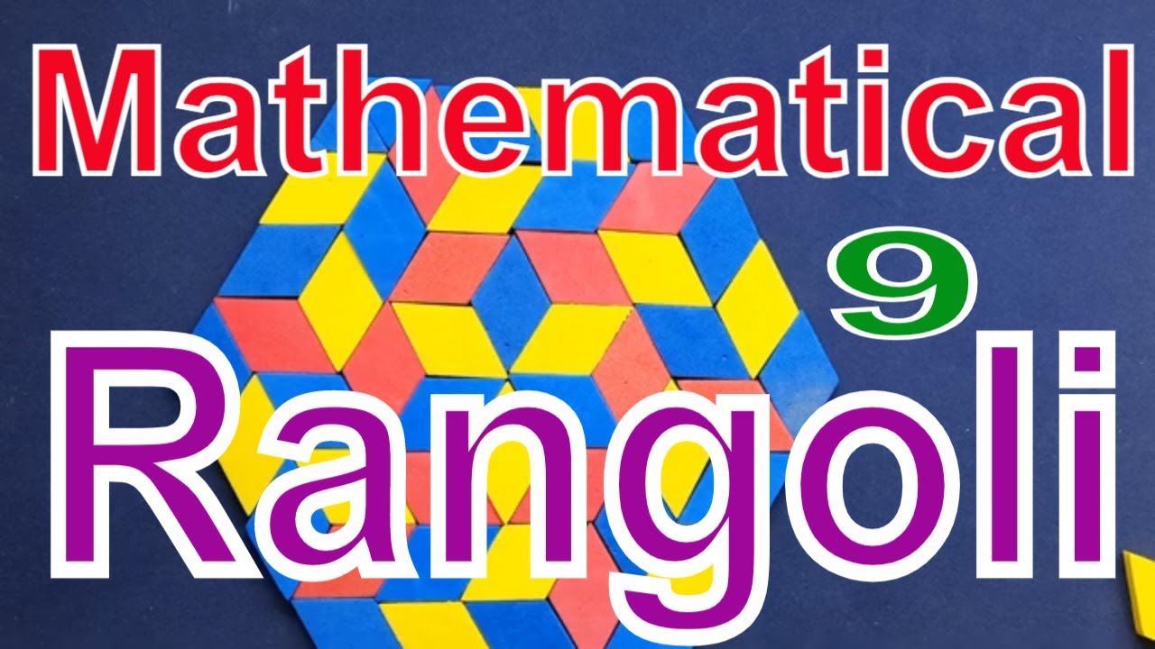 Mathematical Rangoli – 9 - YouTube