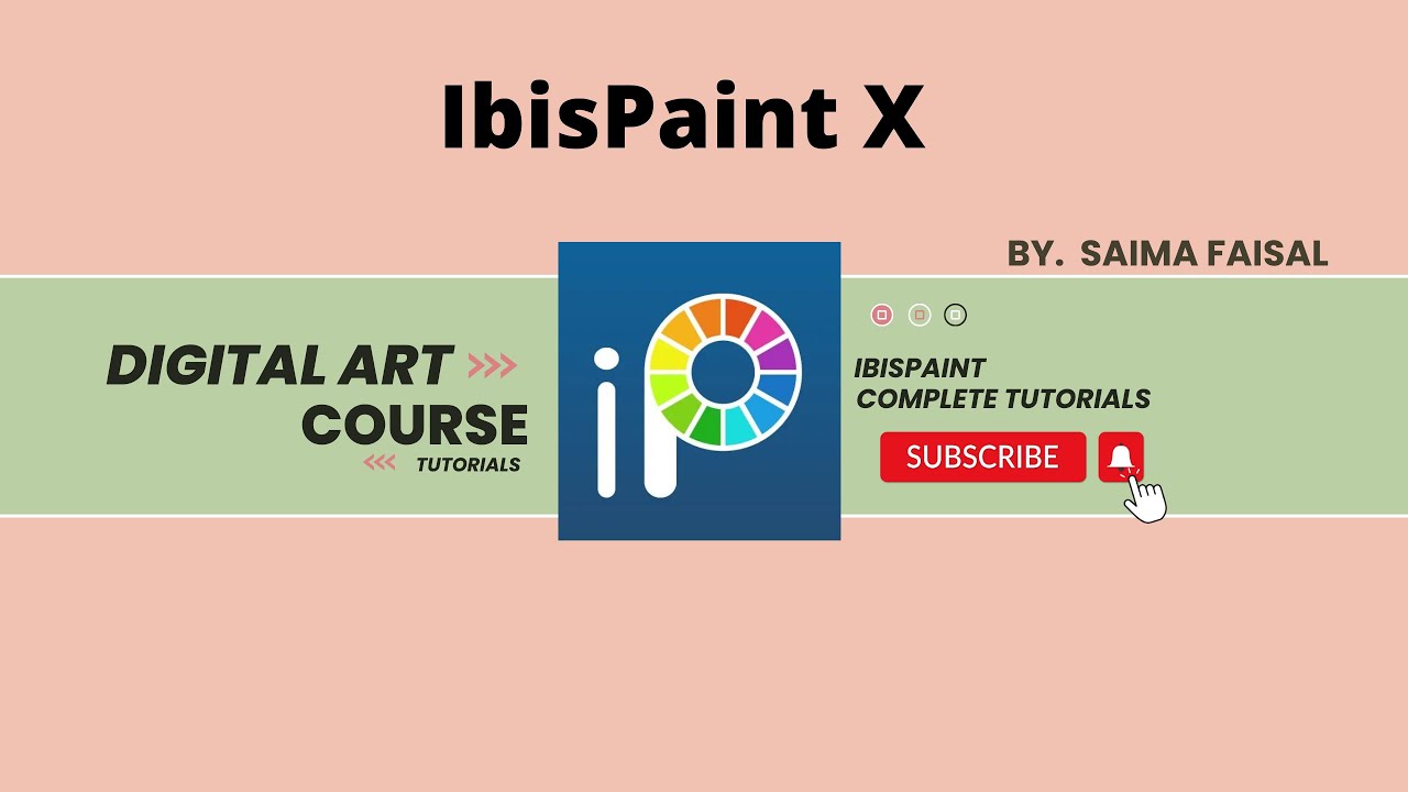 Ibispaint basic tutorials | Digital Art Lecture-03 with Saima Faisal (watch in full screen ...