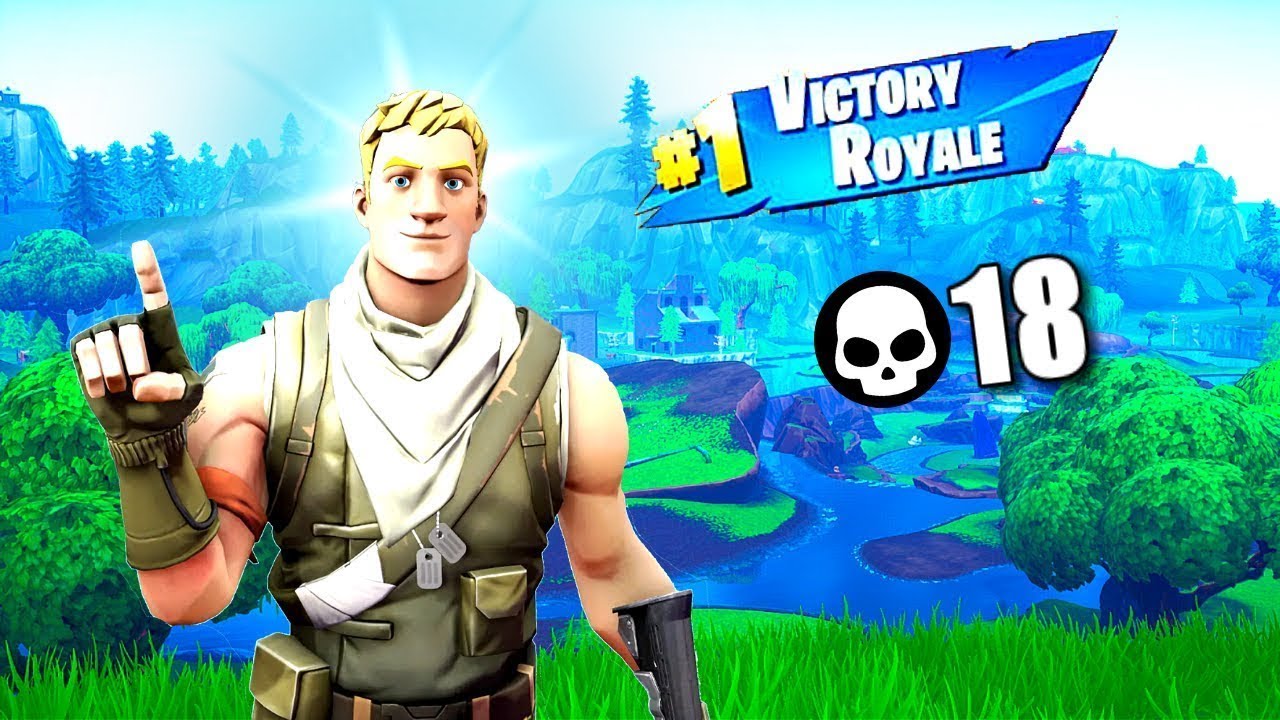 18 KILL FORTNITE WIN - YouTube