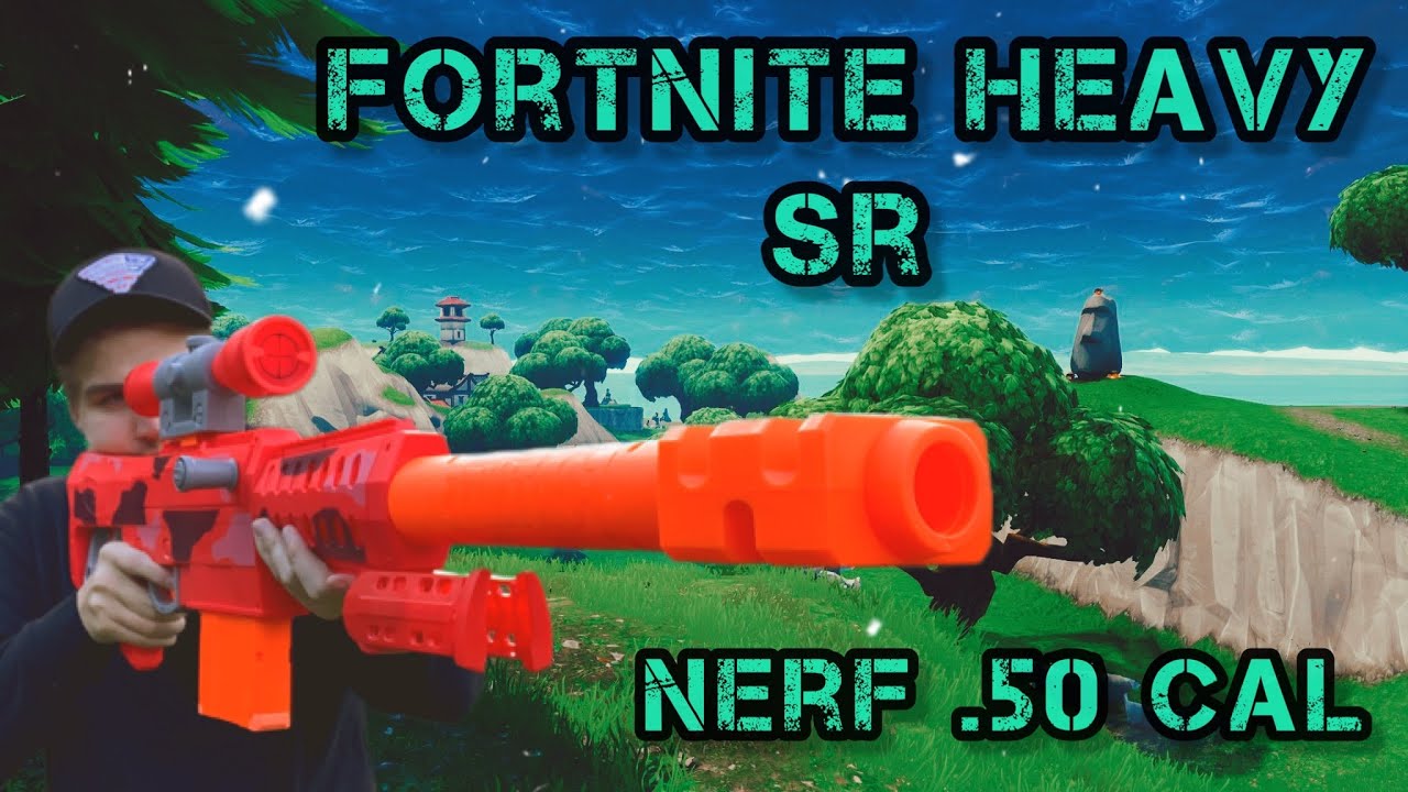 The NERF HEAVY SR Is INSANE... (Nerf x Fortnite Heavy SR Review) - YouTube