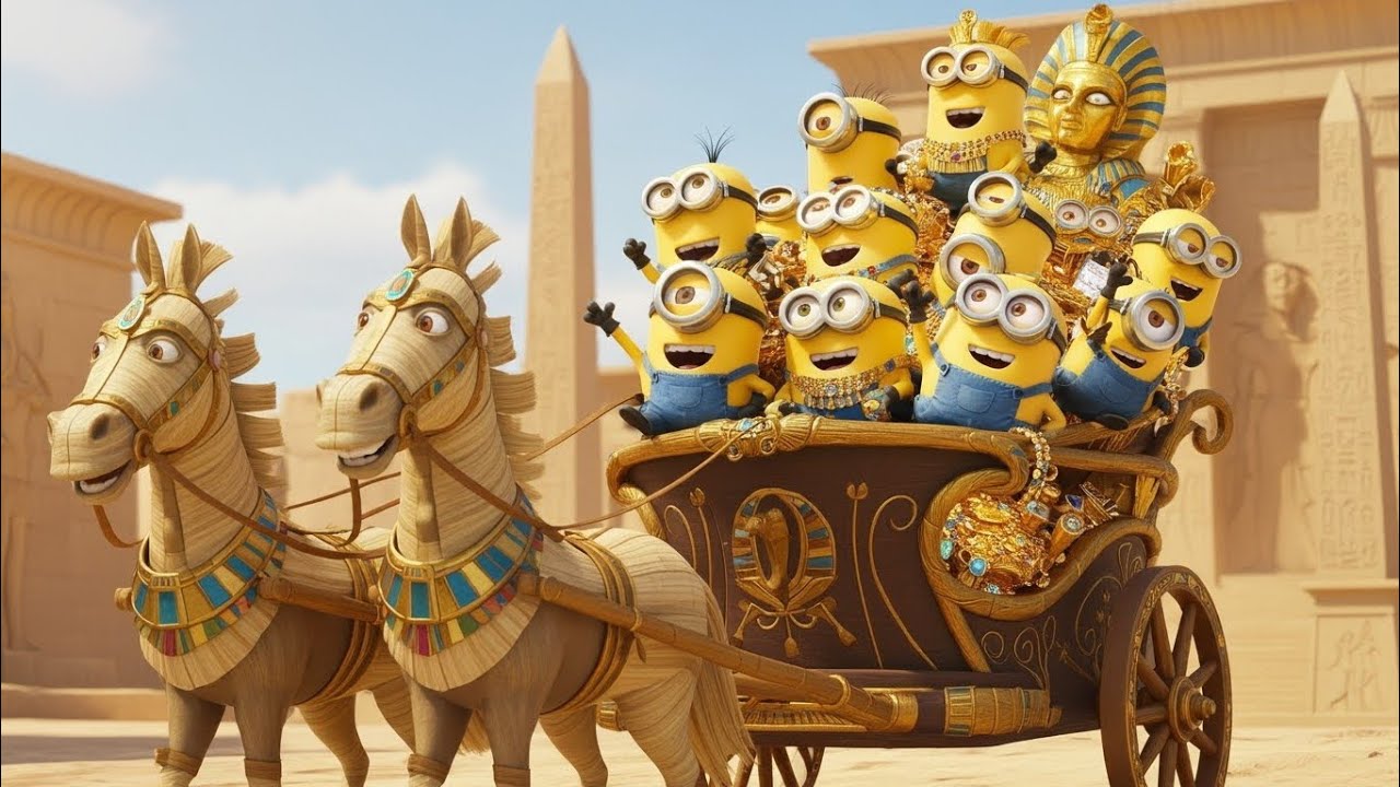 Minions' Wacky Adventure in Ancient Egypt - YouTube