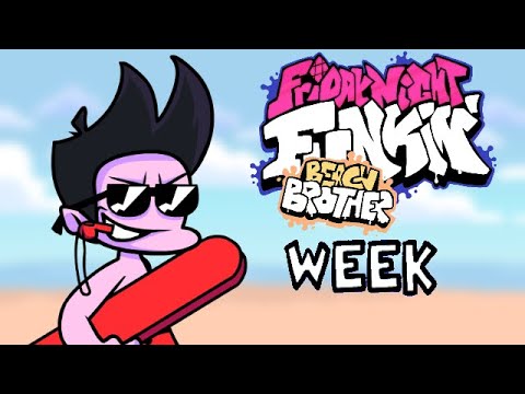 Beach Brother vs BF | Friday Night Funkin' Mod | Full Week | Cutscences ...