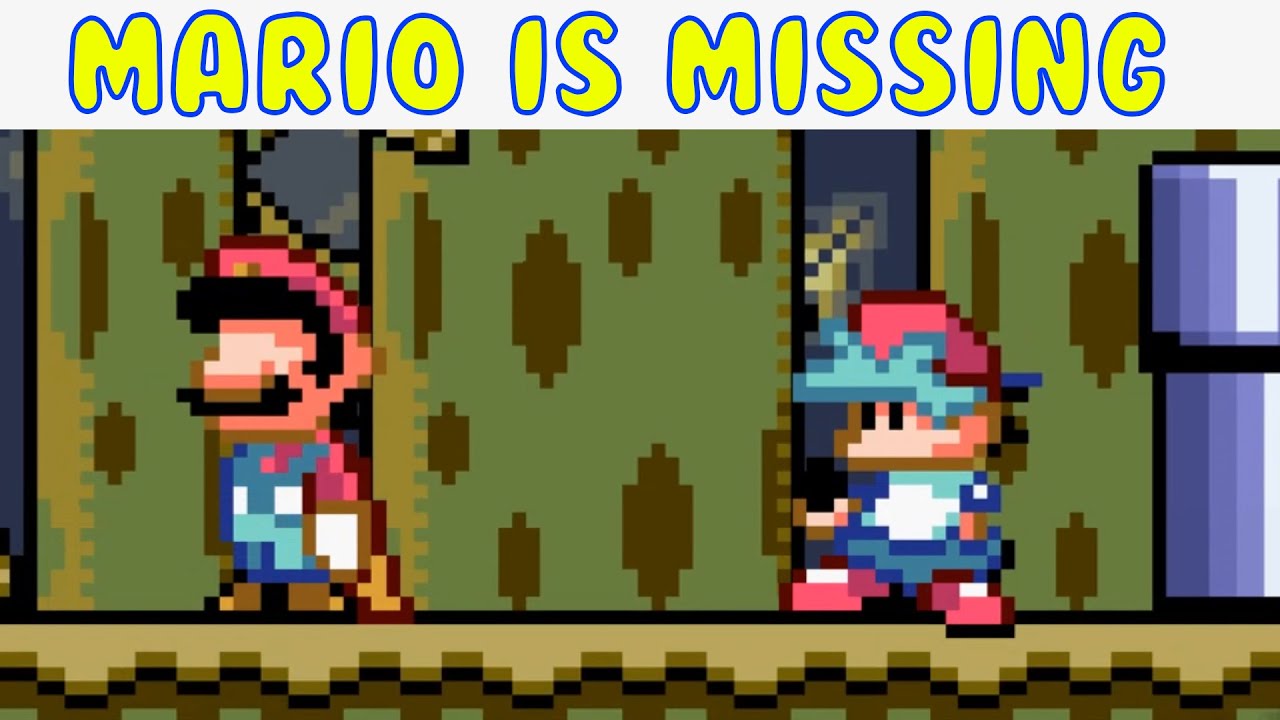 Friday Night Funkin MARIO IS MISSING: VS PS135 - YouTube