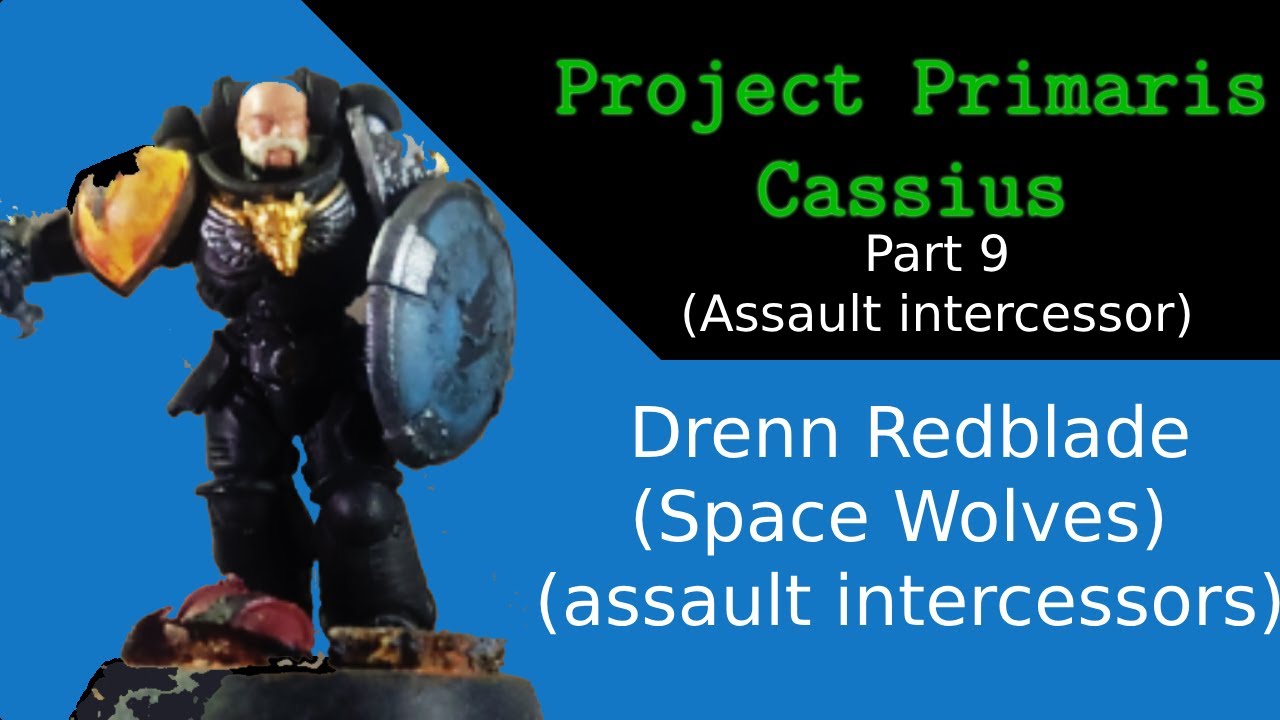 Project Primaris Cassius (Drenn Redblade) (Space Wolves) (deathwatch ...