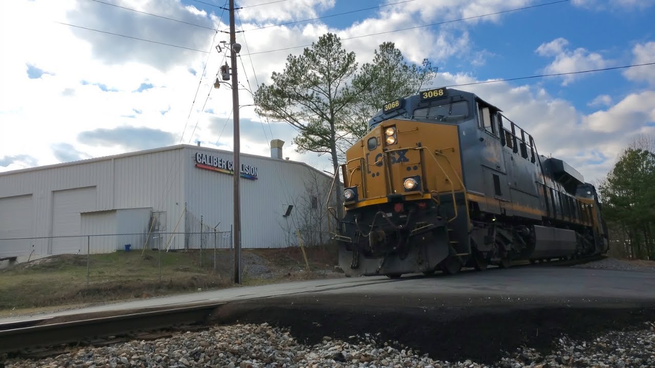 [4K] CSX MOW Equipment, an ST70AH on Q582, and 2 Power Moves - YouTube