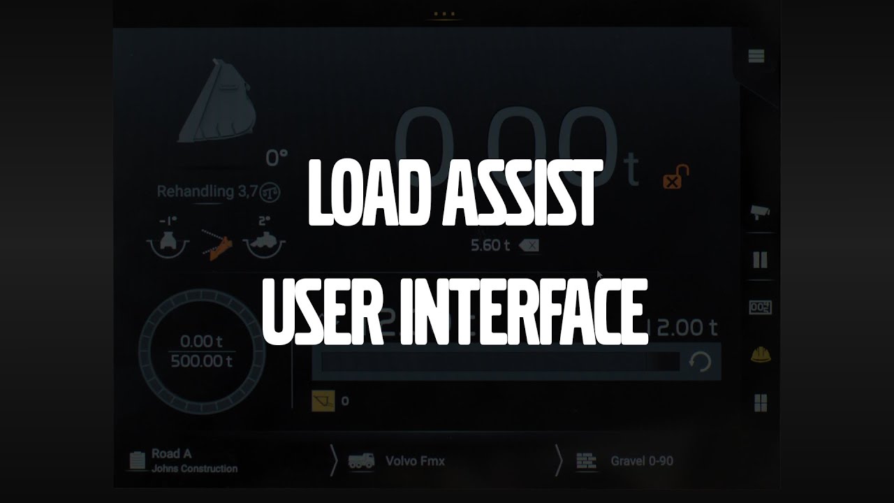 User interface – Volvo Load Assist – Basic operator training - YouTube