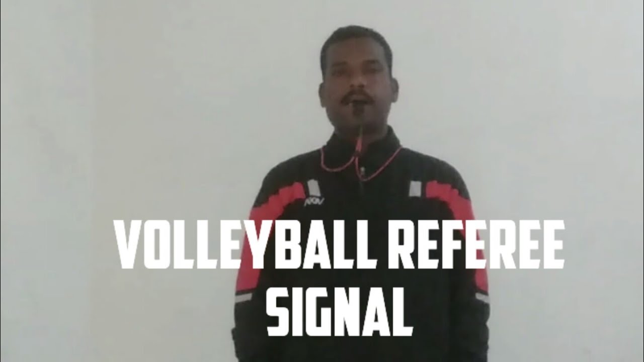 volleyball referee signal - YouTube
