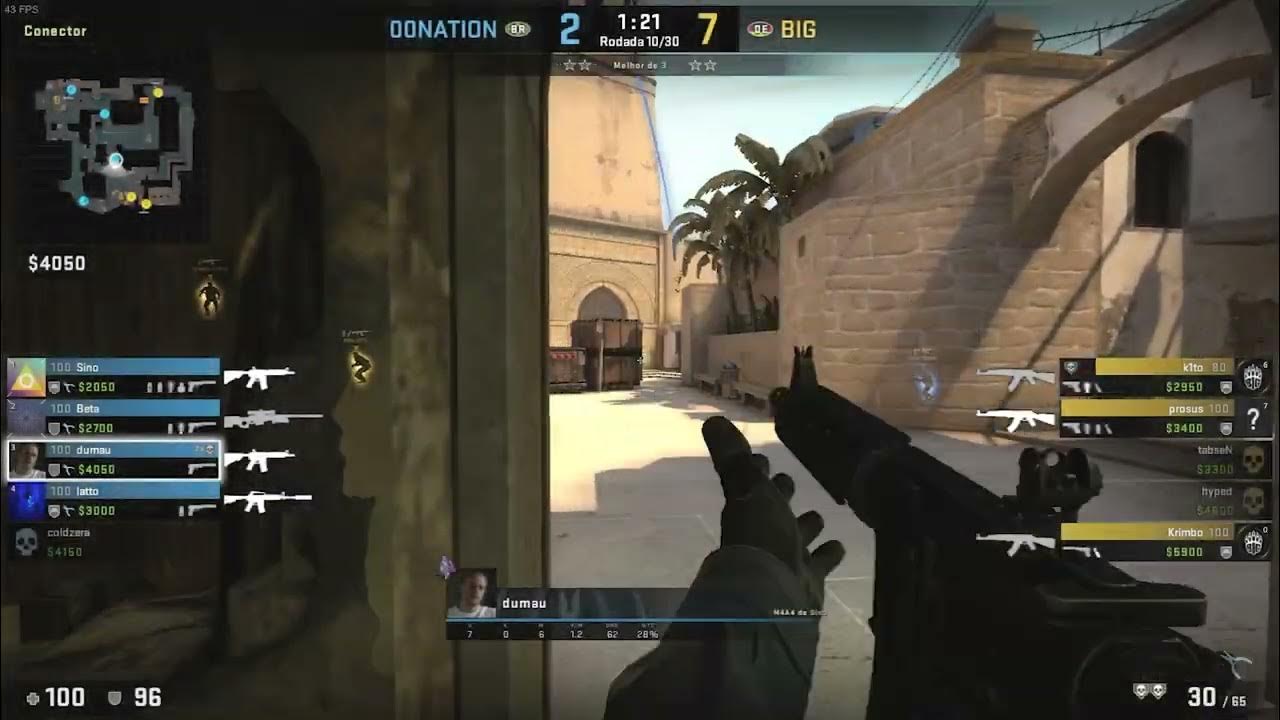 Pov csgo demo dumau (26/15) 00NATION vs BIG - Mirage (Brazy Party 26/04/2023) - YouTube