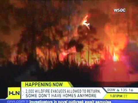 Horry County,South Carolina VS Wildfire - YouTube