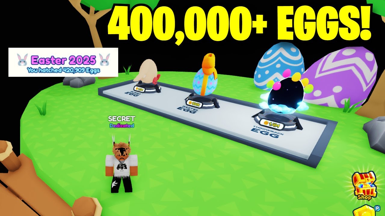 🐰i Hatched 400,000+ EASTER EVENT EGGS.. BGSI (ROBLOX) - YouTube
