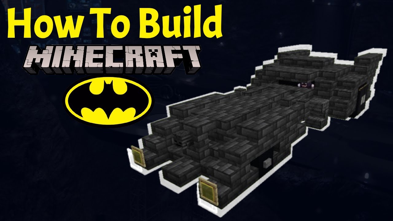 How to build the Batmobile in Minecraft - ILikeGoombayPunch - YouTube