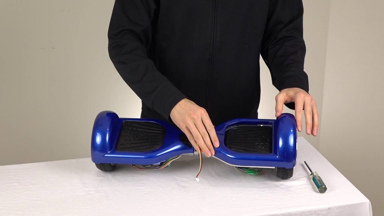 How to Clean Hoverboard Foot Pad - YouTube