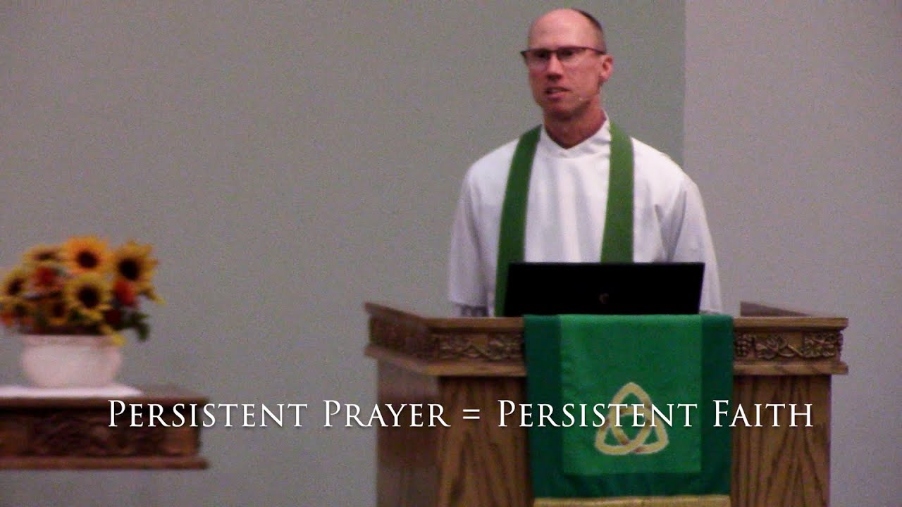 Persistent Prayer = Persistent Faith - YouTube