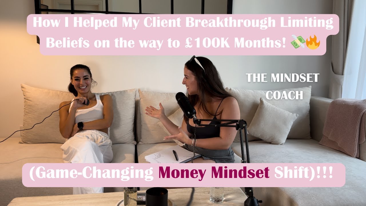 MONEY MINDSET SESSION: REAL TIME SHIFTING LIMITING BELIEF ON MY SALES AGENCY OWNER CLIENT - YouTube