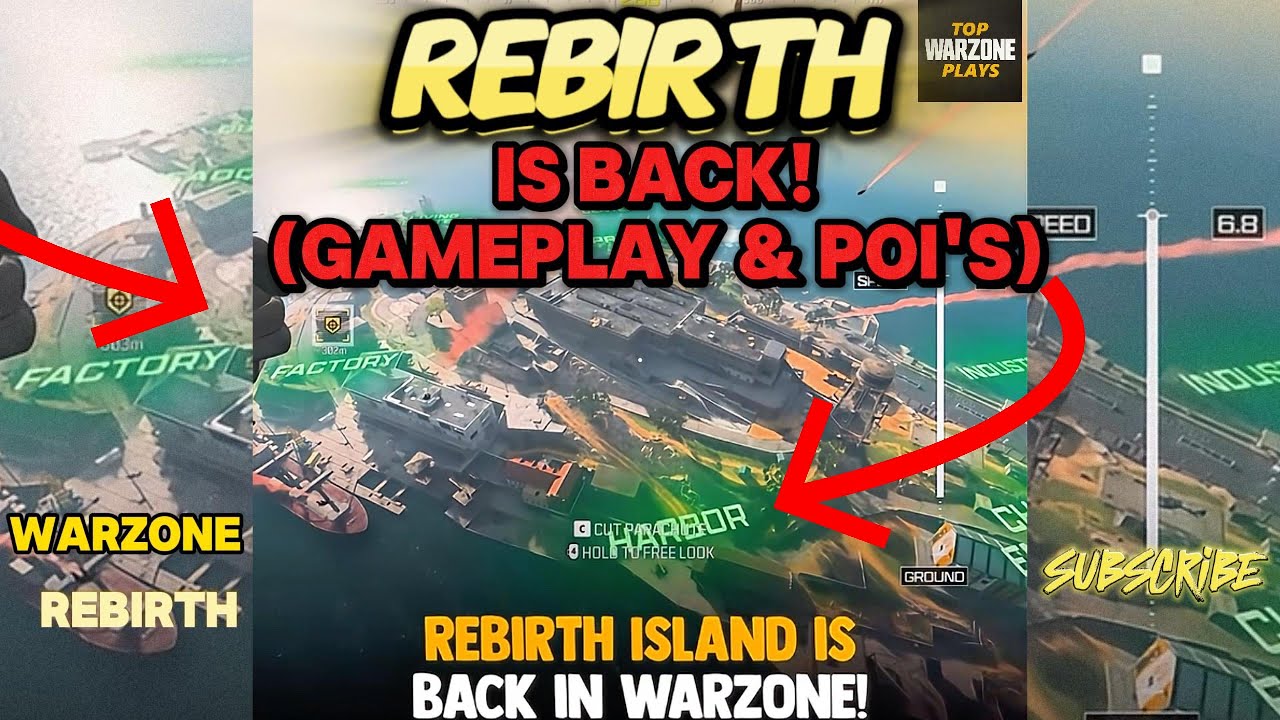 Rebirth Island Warzone Season 3 ( Gameplay and POI's ) Call of Duty ...