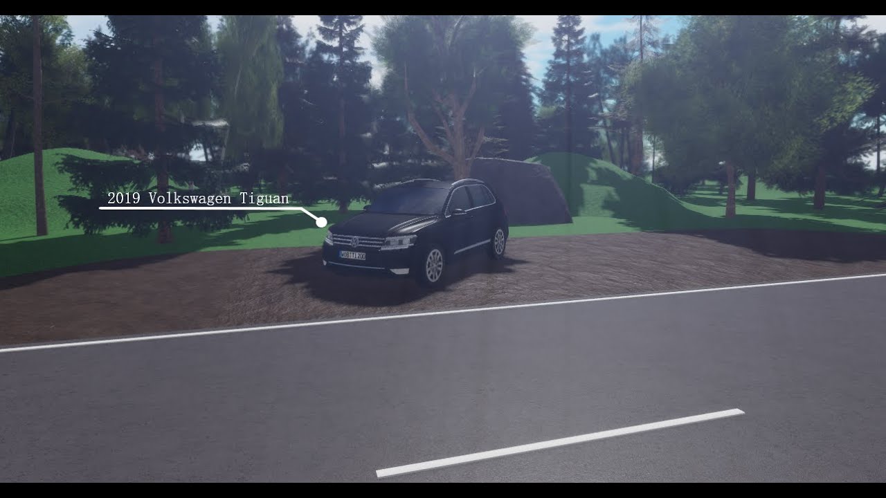 2019 Volkswagen Tiguan | Roblox car review #2 - YouTube