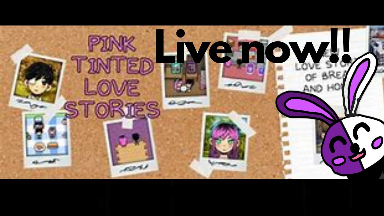 Let's Play Omori Pink Tinted Love Stories!!! - YouTube