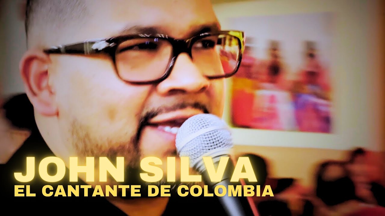 JOHN SILVA - El cantante de Colombia - GDC video - YouTube