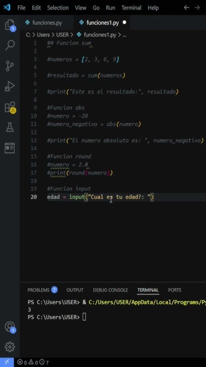 Funcion Input Aprenderpython Tutorialpython Python Shorts