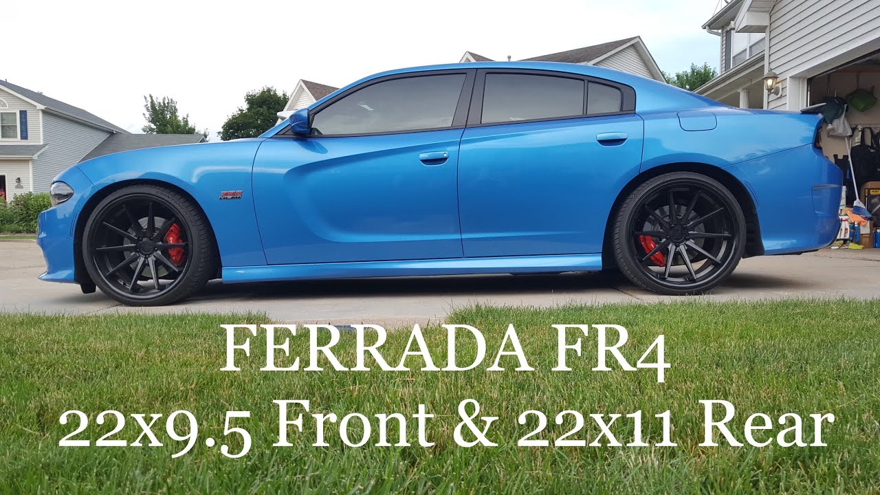 FERRADA FR4 on my Charger Scatpack after 1 year of use. - YouTube