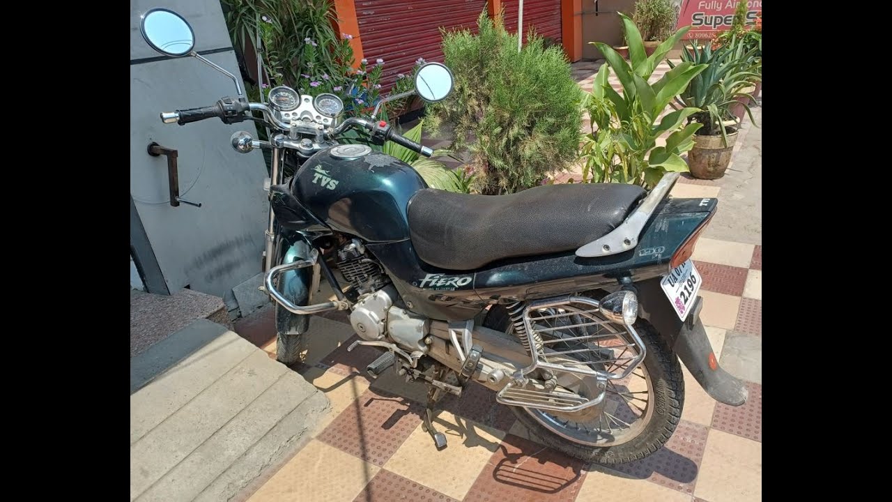 Remembering TVS FIERO FX 150 | Review of TVS Fiero bike Launched in ...