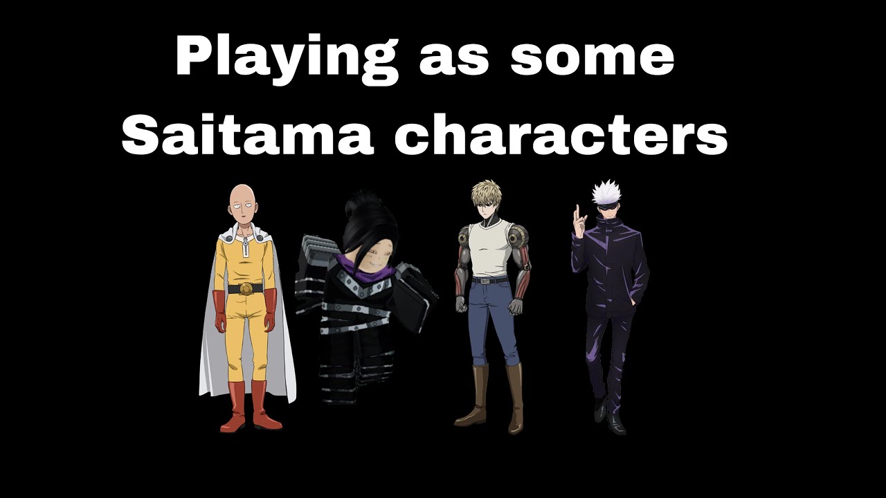 Playing as Some Saitama characters - YouTube